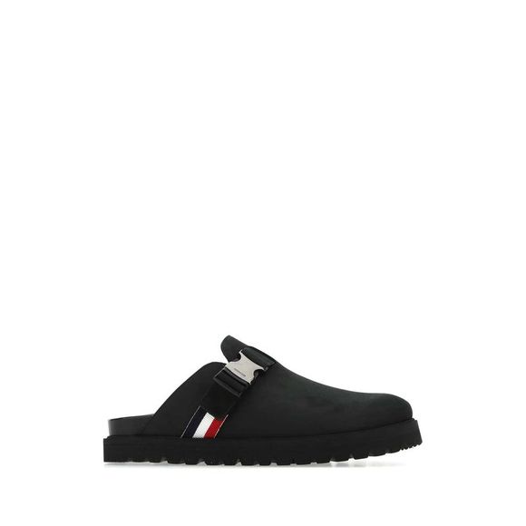 Moncler | Shoes | Moncler Slate Suede Mon Mule Slippers | Poshmark